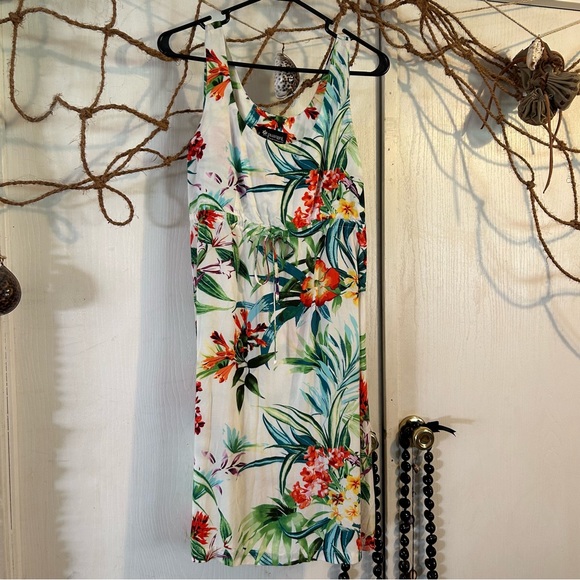 Puanani | Dresses | Puanani Sundress White Floral Made In Hawaii | Poshmark